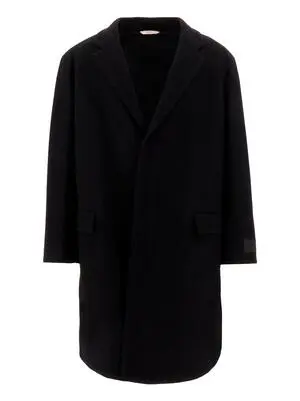 Valentino Garavani Overcoat - Black
