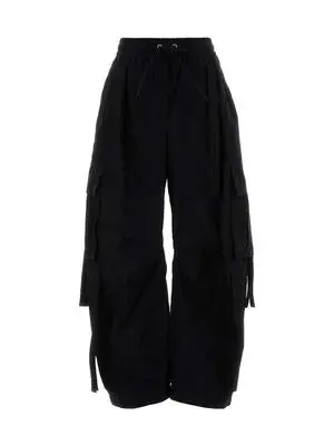 Dolce & Gabbana Cotton Blend Cargo Pant - Black