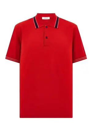 FERRAGAMO Polo Shirts - Red