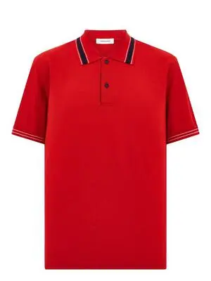 FERRAGAMO Polo Shirts - Red