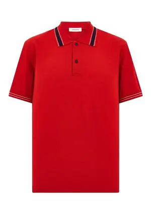 FERRAGAMO Polo Shirts - Red