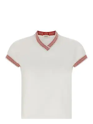 Versace Greca And Medusa T-shirt - Red
