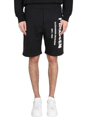 Alexander McQueen Bermuda Shorts - Black