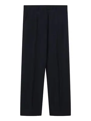 Miu Miu Wool-blend Trousers - Blue