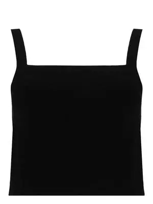Balmain Jewel Button Top - Black