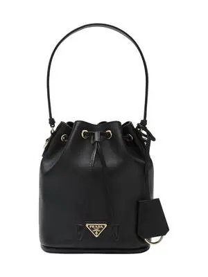 Prada Re-edition 1978 Leather Bucket Bag - Black