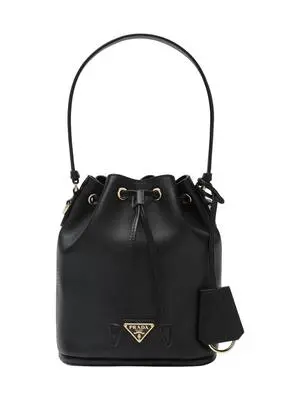 Prada PRADA Re-Edition 1978 Leather Bucket Bag Black
