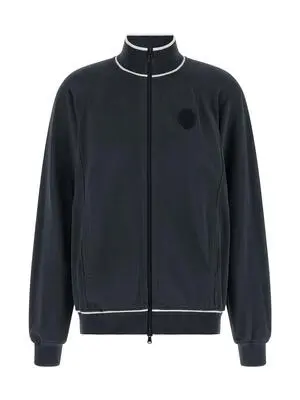 Brunello Cucinelli Heraldic Patch Sweatshirt - Blue