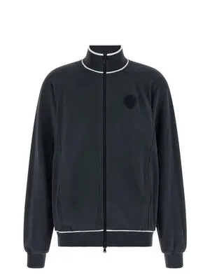 Brunello Cucinelli Heraldic Patch Sweatshirt - Blue