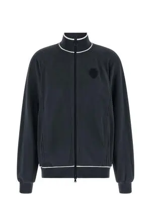 Brunello Cucinelli Heraldic Patch Sweatshirt - Blue