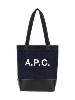 A.p.c. A.P.C. Axelle Shopping Bag Blue