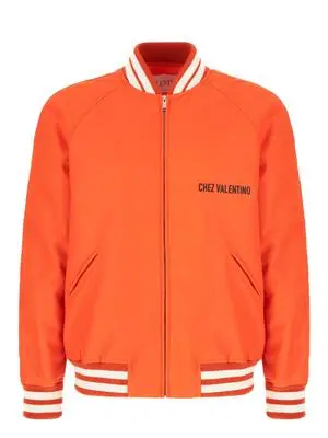 Valentino Garavani VALENTINO GARAVANI Logo Bomber Jacket Multicolor