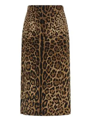 Dolce & Gabbana Leo Skirt - Brown