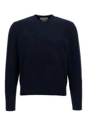 Thom Browne Rwb Intarsia Wool Sweater - Blue