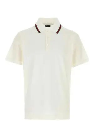 Gucci Polo Shirts - White