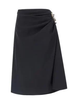 Dries Van Noten Sovora' Skirt - Blue