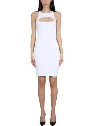 Dsquared2 Cut Out Dress - White