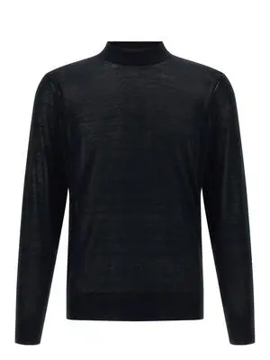 Brunello Cucinelli Silk And Cotton Sweater - Blue