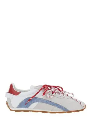 Dsquared2 Leather Low Top Sneakers - Multicolor