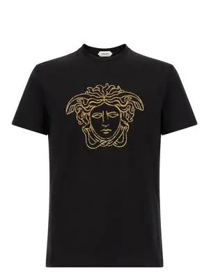 Versace Medusa' T-shirt - Black