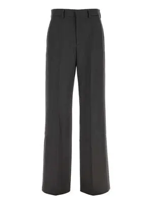 Valentino Garavani Charcola Wool Pant - Gray