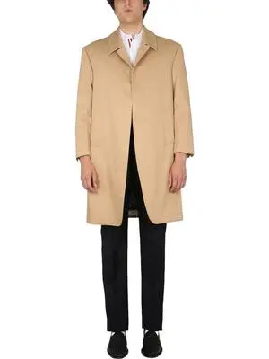Thom Browne Cotton Coat - Brown