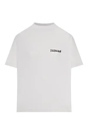 Balenciaga Medium Fit Masking Tape T-shirt - Multicolor