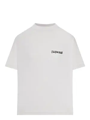 Balenciaga Medium Fit Masking Tape T-shirt - Multicolor
