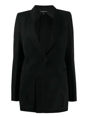 ANN DEMEULEMEESTER Jackets Cropped Jackets - Black