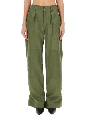 Rabanne Cargo Pants - Green