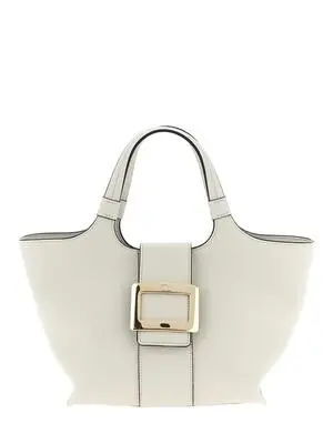 ROGER VIVIER Belle Vivier Mini Shopping Bag - Gray