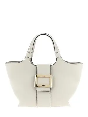 ROGER VIVIER Belle Vivier Mini Shopping Bag - Gray