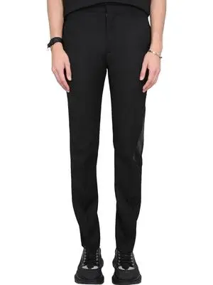 Alexander McQueen Virgin Wool Pants - Black
