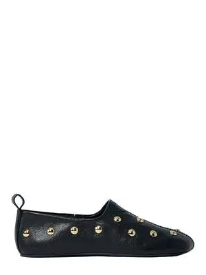 Chloé Rita Leather Slip-on Shoes - Black