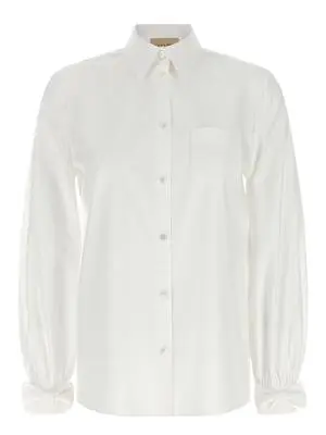 Valentino Garavani Poplin Shirt - White