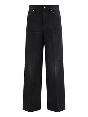 TOTEME Wide-leg Jeans - Black