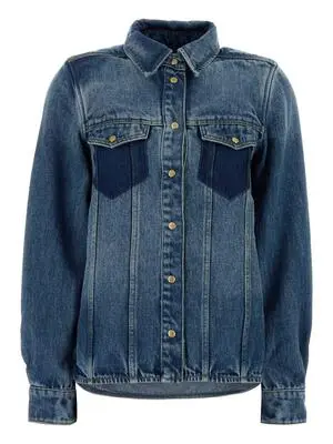 GANNI Denim Shirt - Blue