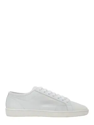 Saint Laurent SAINT LAURENT Leather Sneakers White