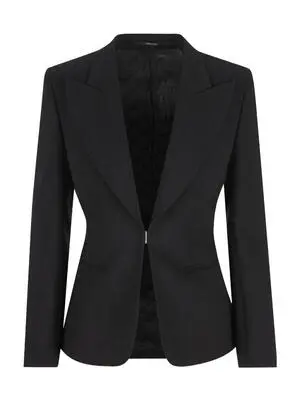 Gucci Wool Single-breasted Jacket - Multicolor