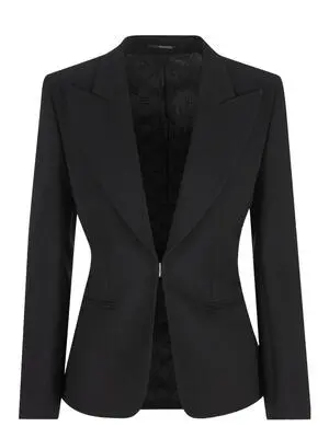 Gucci Wool Single-breasted Jacket - Multicolor