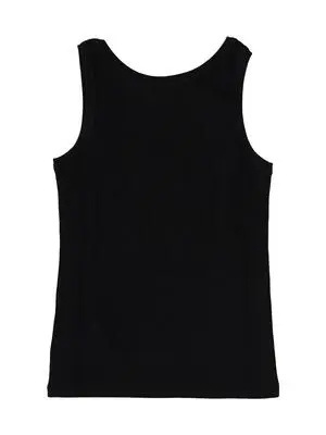 Versace Tank Top With Logo - Black