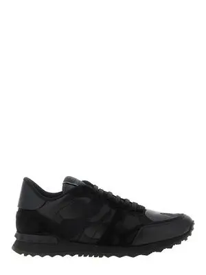 Valentino Garavani Rockrunner Sneakers - Black