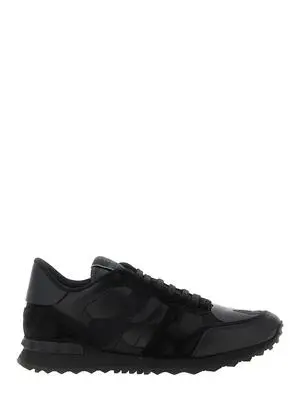 Valentino Garavani Rockrunner Sneakers - Black