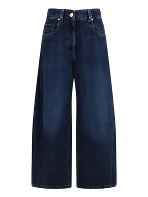 Brunello Cucinelli Barrel-leg Jeans - Blue