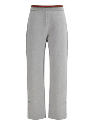 Gucci Cotton Jersey Leisure Pants - Gray