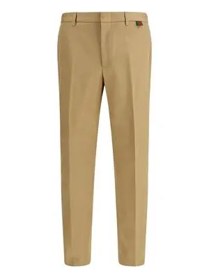 Gucci Cotton Pants - Cream