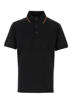 Gucci Polo Shirts - Black