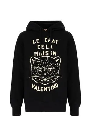 Valentino Garavani Printed Hooded Sweatshirt - Multicolor