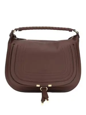 Chloé Marcie Shoulder Bag - Brown