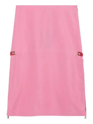 Fendi Technical Viscose Skirt - Pink